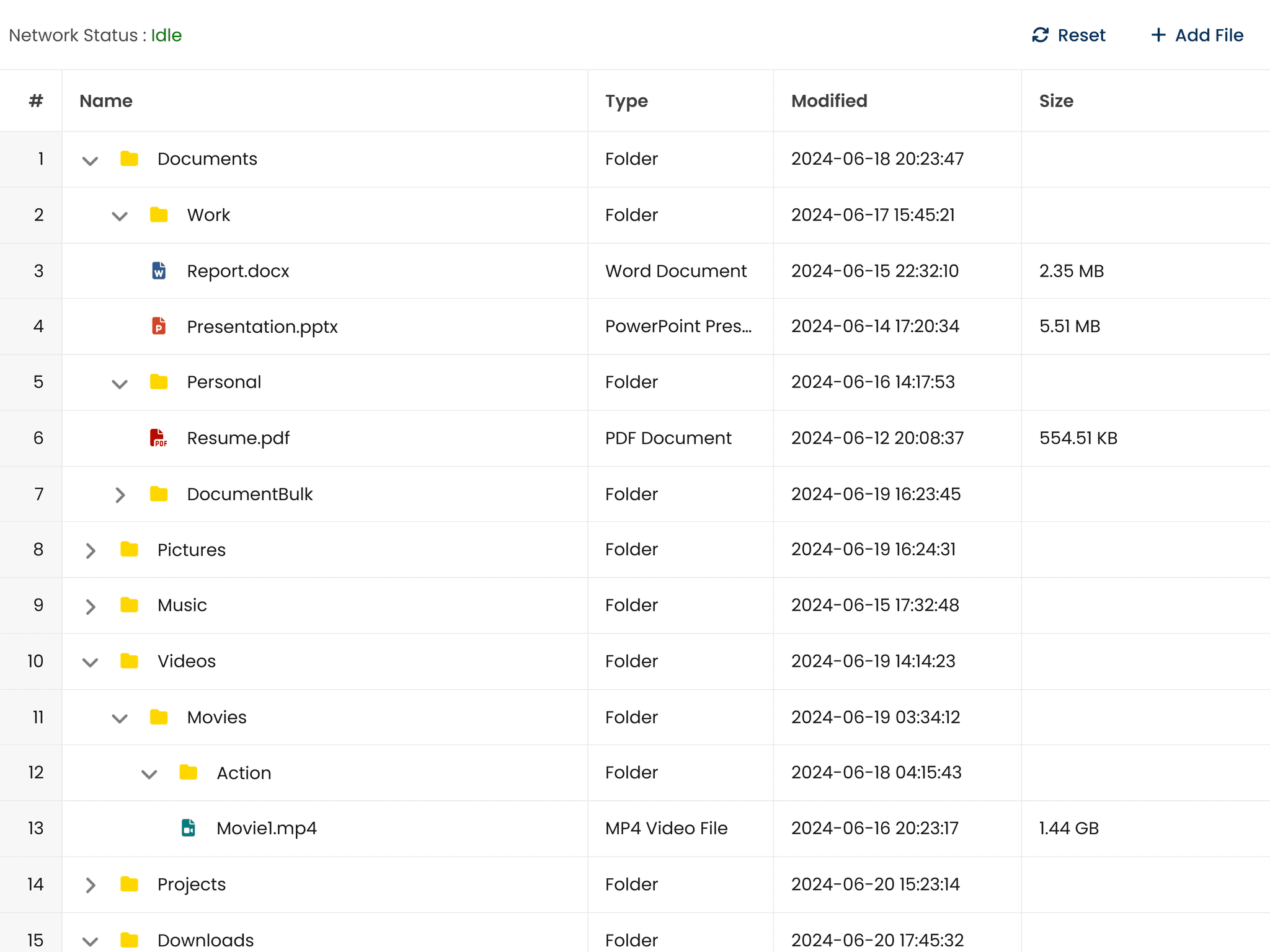 Bryntum Grid - Lazy loaded tree grid (React + Vite)