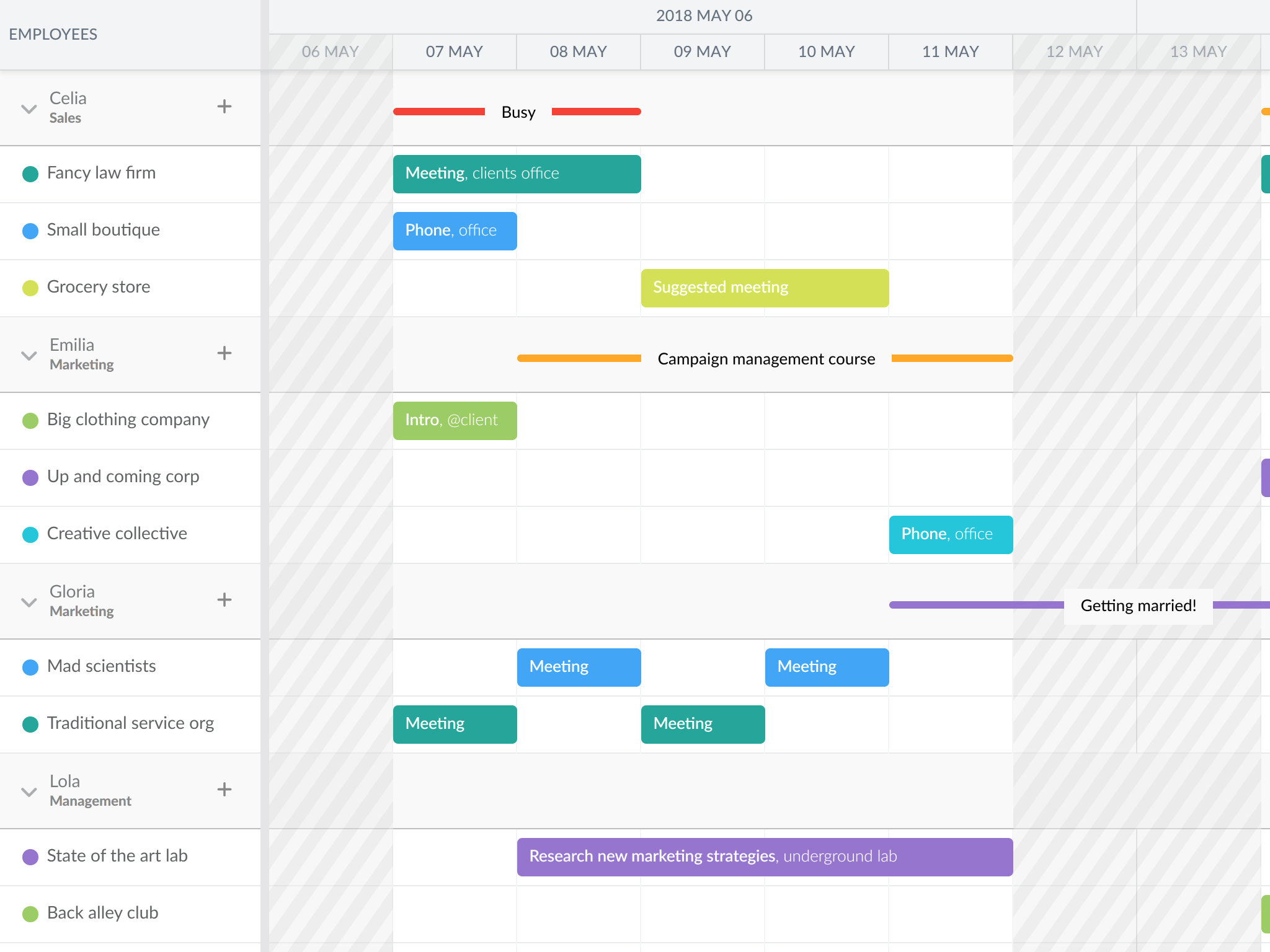 Bryntum Scheduler - Custom tree Scheduler demo (Vue 2)