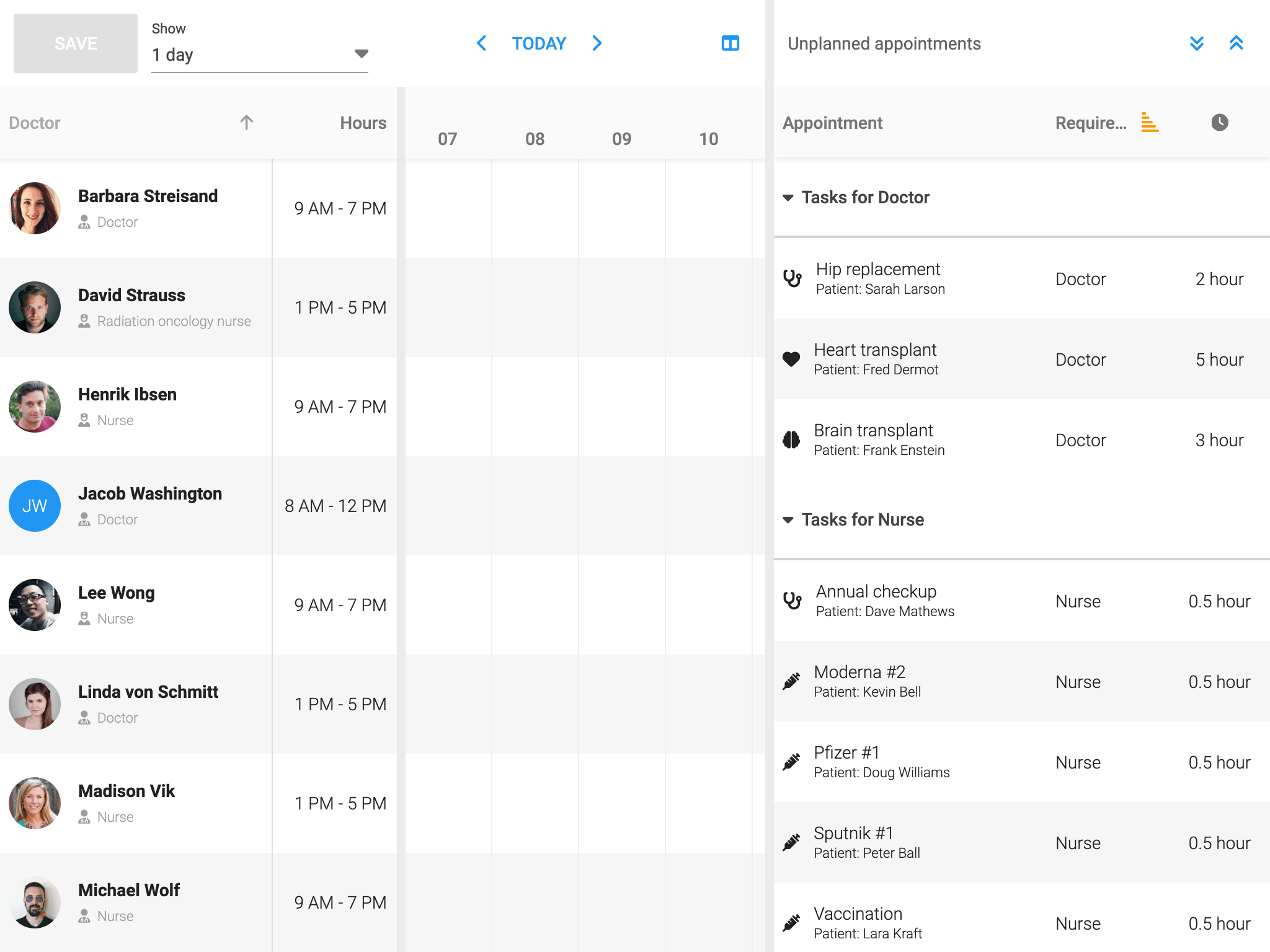 Bryntum Scheduler Pro - Drag unplanned tasks from a grid (Angular) Bryntum Scheduler Pro - Drag unplanned tasks from a grid (Angular)