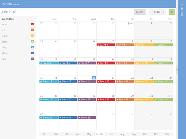 Bryntum Calendar 1.0 is available - Bryntum