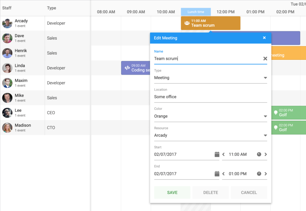 eventeditor – Bryntum