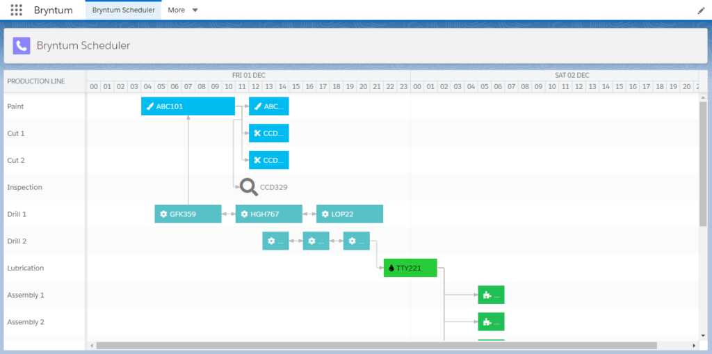 Salesforce Locker Service Scheduler Integration Demo | Bryntum