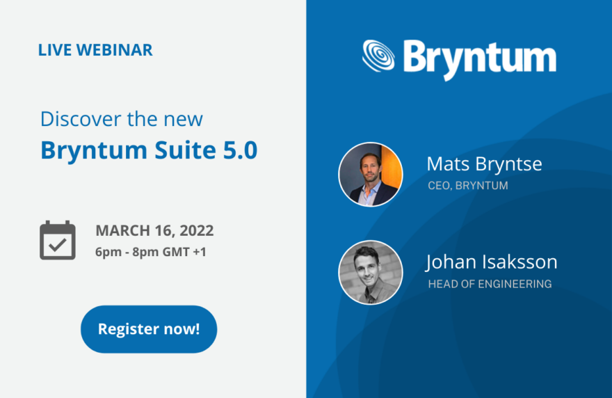 Webinar: Feature Walkthrough of Bryntum 5.0 - Bryntum