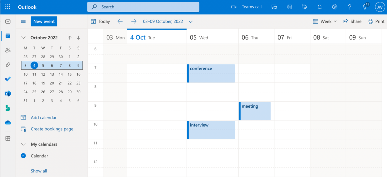 How to connect and sync Bryntum Calendar to a Microsoft Outlook Calendar - Bryntum