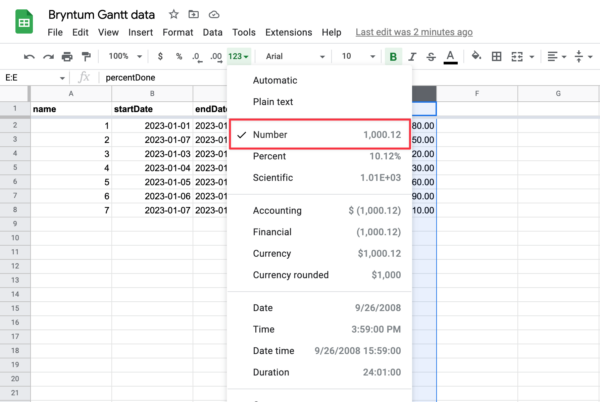 How to visualize your Google Sheets data with Bryntum Gantt - Bryntum