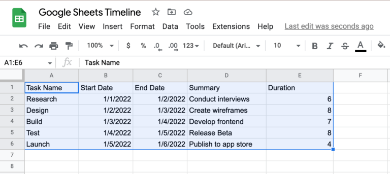 How to visualize your Google Sheets data with Bryntum Gantt - Bryntum