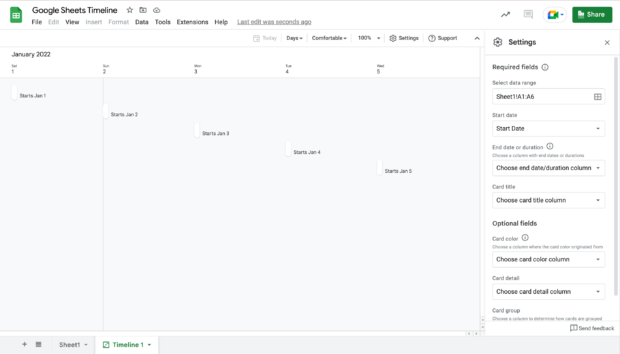 How to visualize your Google Sheets data with Bryntum Gantt - Bryntum