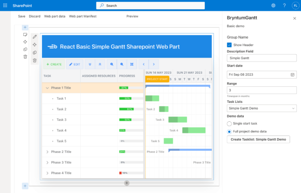 Integrating Bryntum Gantt with Microsoft SharePoint - Bryntum