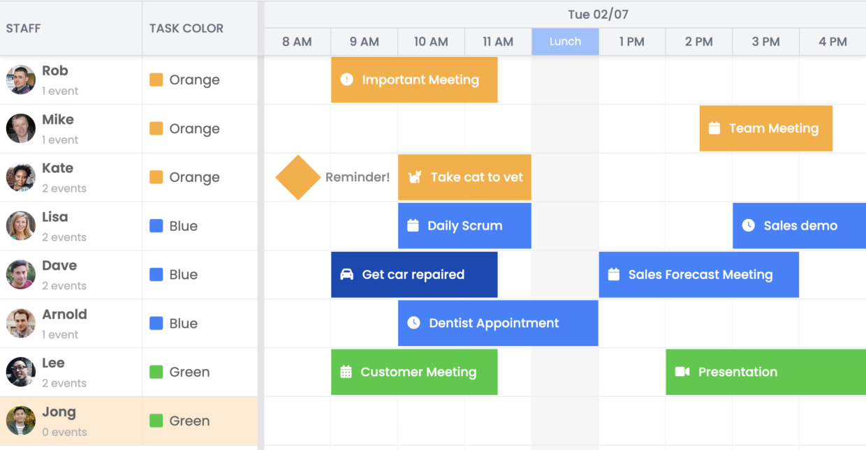 Bryntum React Scheduler Component Bryntum React Scheduler Component