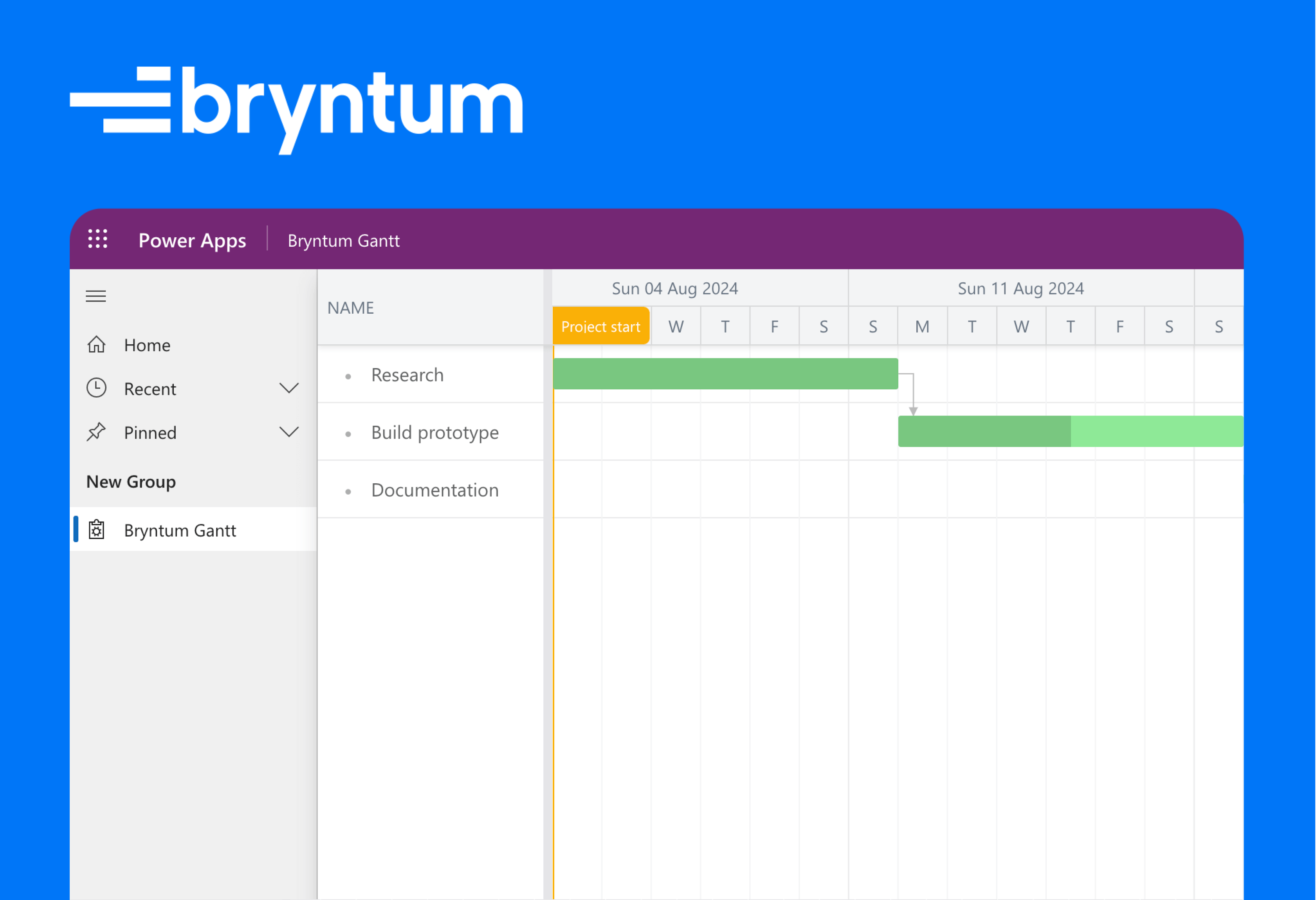 How To Build A React Gantt Chart In Microsoft Power Apps Using Bryntum Power Apps Component