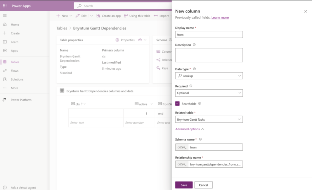 How To Build A React Gantt Chart In Microsoft Power Apps Using Bryntum Power Apps Component