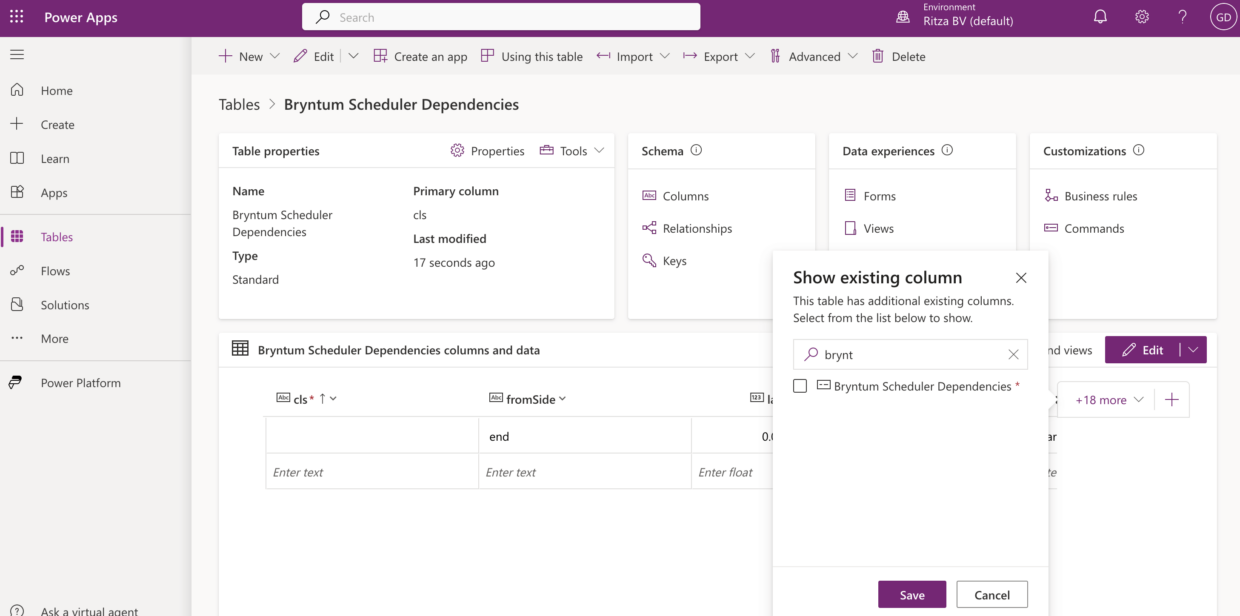 Building a Bryntum Scheduler with React and Microsoft Power Apps ...