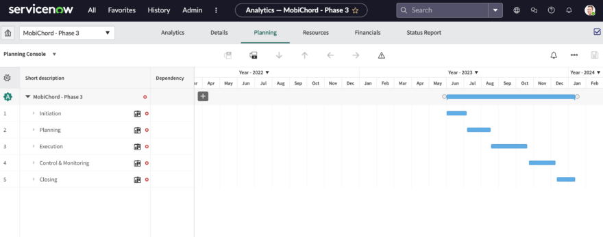 How to connect and sync Bryntum Gantt to a ServiceNow Project Portfolio ...