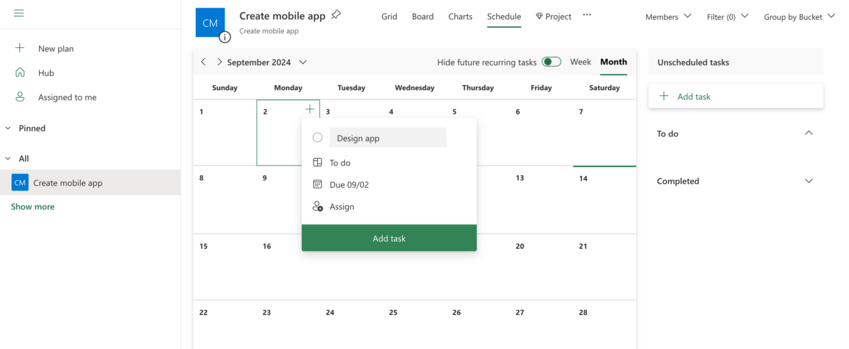 How to connect and sync Bryntum Calendar to Microsoft Planner - Bryntum