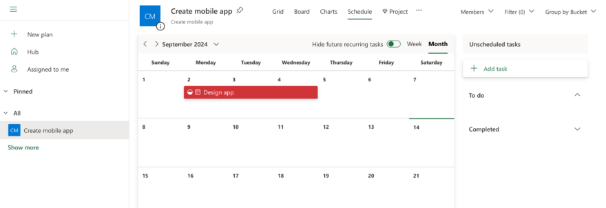 How to connect and sync Bryntum Calendar to Microsoft Planner - Bryntum