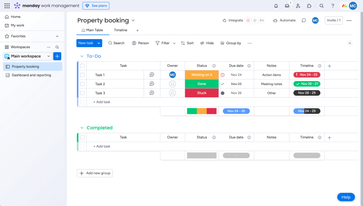 How to connect and sync Bryntum Scheduler Pro to monday.com - Bryntum