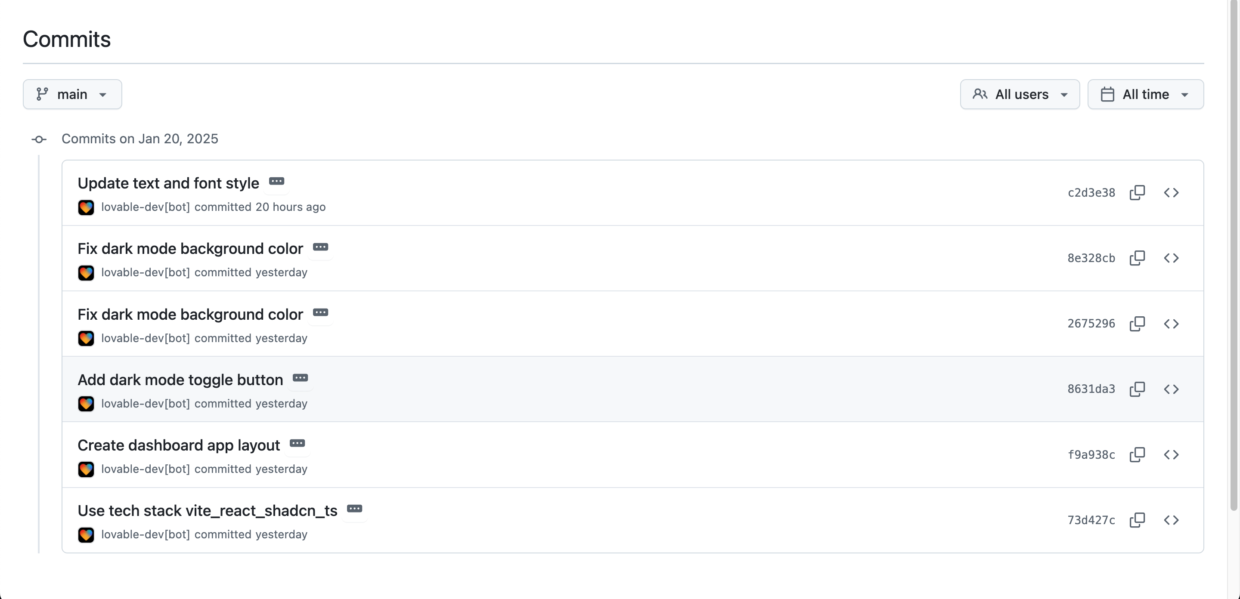 Creating an admin dashboard app with Lovable and Bryntum Gantt - Bryntum
