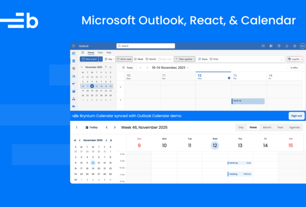 How to connect and sync a React Bryntum Calendar to a Microsoft Outlook ...