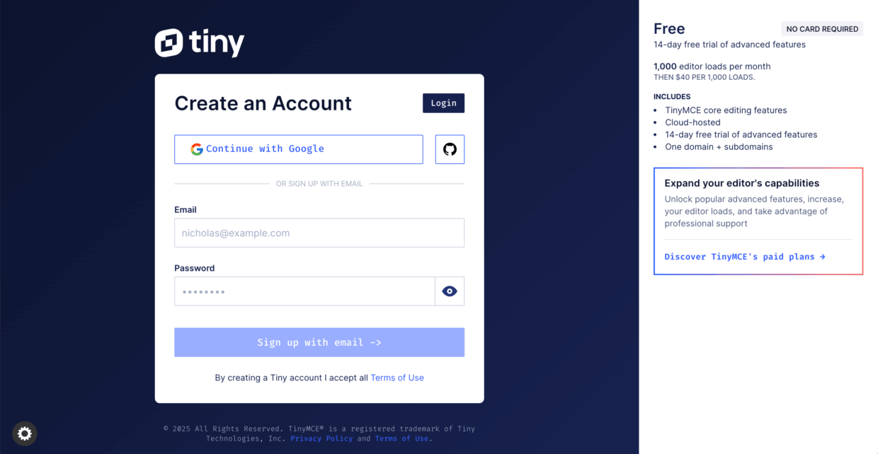 Using the TinyMCE rich text editor in Bryntum Grid - Bryntum