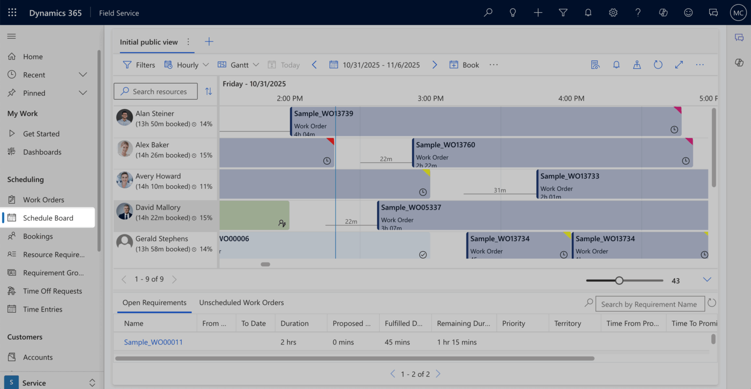 How to connect Bryntum Scheduler Pro to a Microsoft Dynamics 365 Field ...