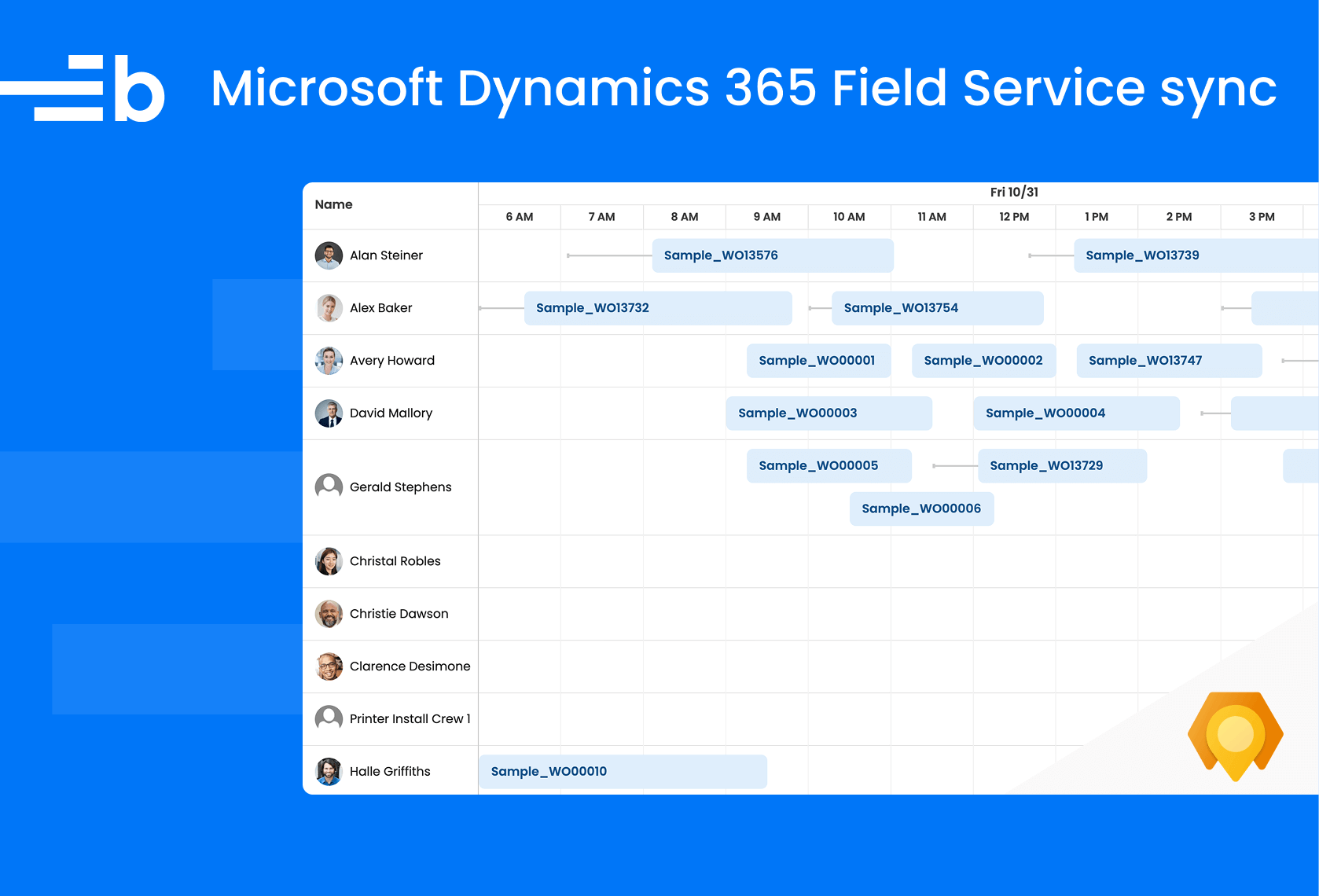 How to connect Bryntum Scheduler Pro to a Microsoft Dynamics 365 Field ...